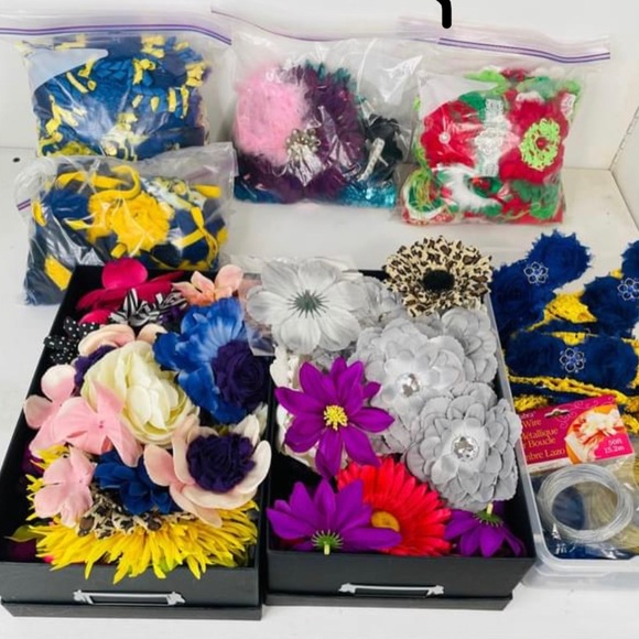 Hand Crafted | Accessories | Head Wraps And Faux Flowers For Hair ...